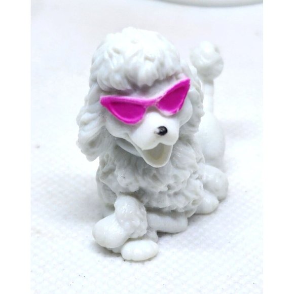 Unlisted | Toys | 209 Mattel Barbie White Poodle With Glasses Small Toy ...